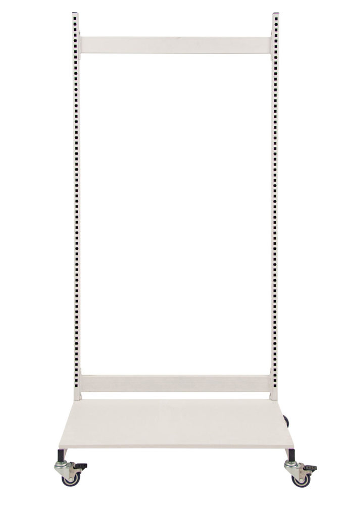 Single Sided ParWall Mobile Frame, 24”D X 38”W X 80”H-(Cat.#PWMS36)