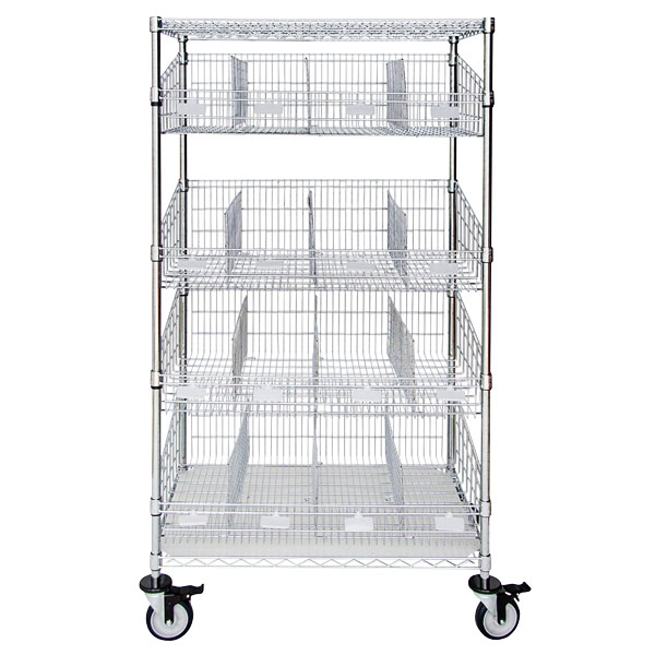 LogiQuip Mobile Wire Shelving landing page