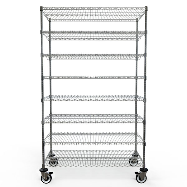 LogiQuip Mobile Wire Shelving landing page