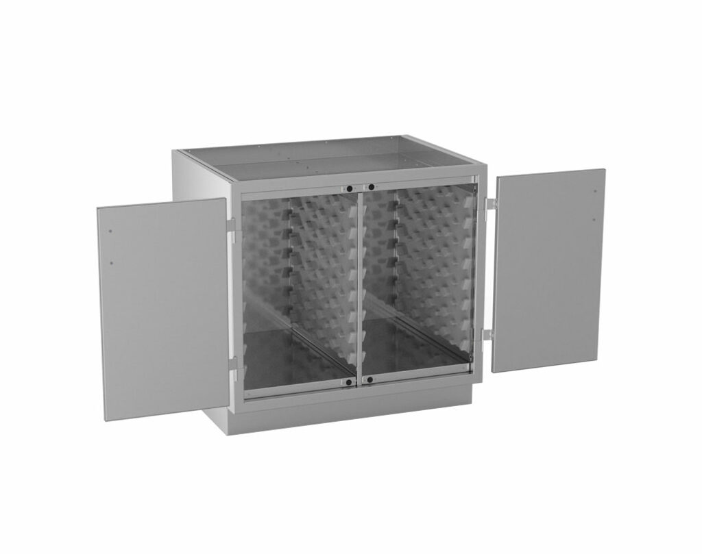 Casework Two Column Base Cabinet with LogiCell, 26” x 36”-(Cat.# ...