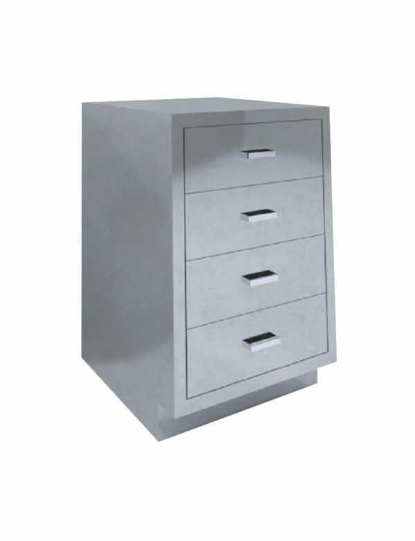 Casework Base Cabinet with Drawers, 22” x 24”-(Cat.#SSB222431FD)